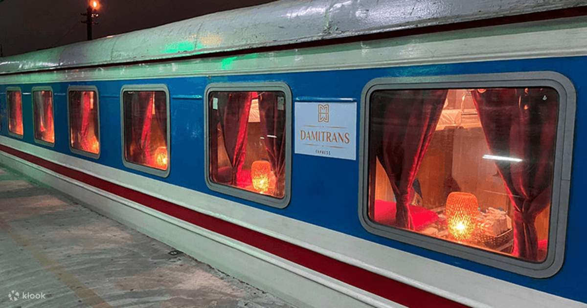 รถไฟนอนดีลักซ์จากนิญบิ่ญไปยังดานังโดย Damitrans Express - Klook ประเทศไทย